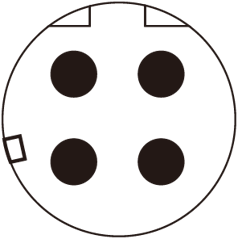 M12 y cable 2-17pin a b d coded male molded cable y splitter circular ...