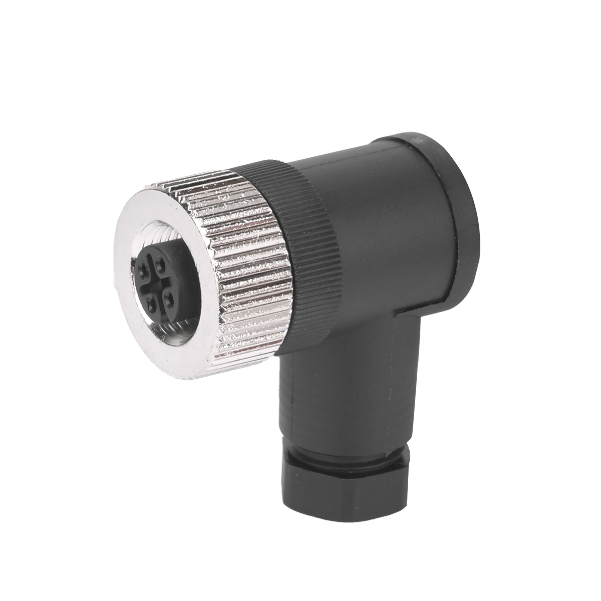 M12 assembly 3 4 5 8 12 17pin angled 90° female ip67 circular ...